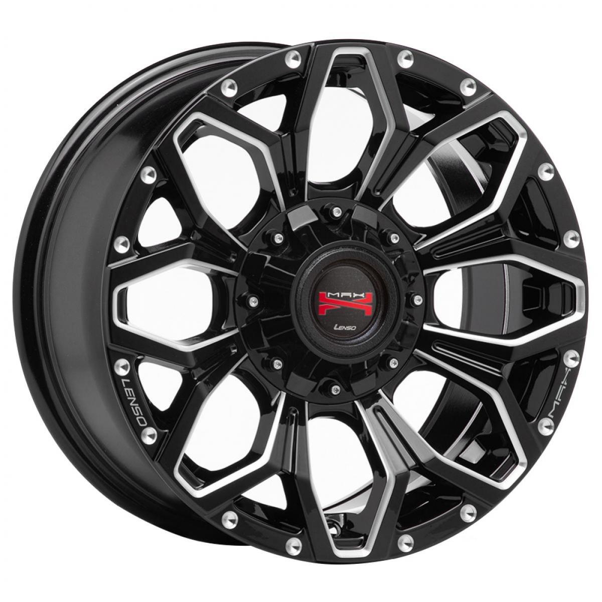 Lenso Wheel 16" Series MAX-X Model MAX-X11 Size 16x8.5" PCD 6x139.7 ...
