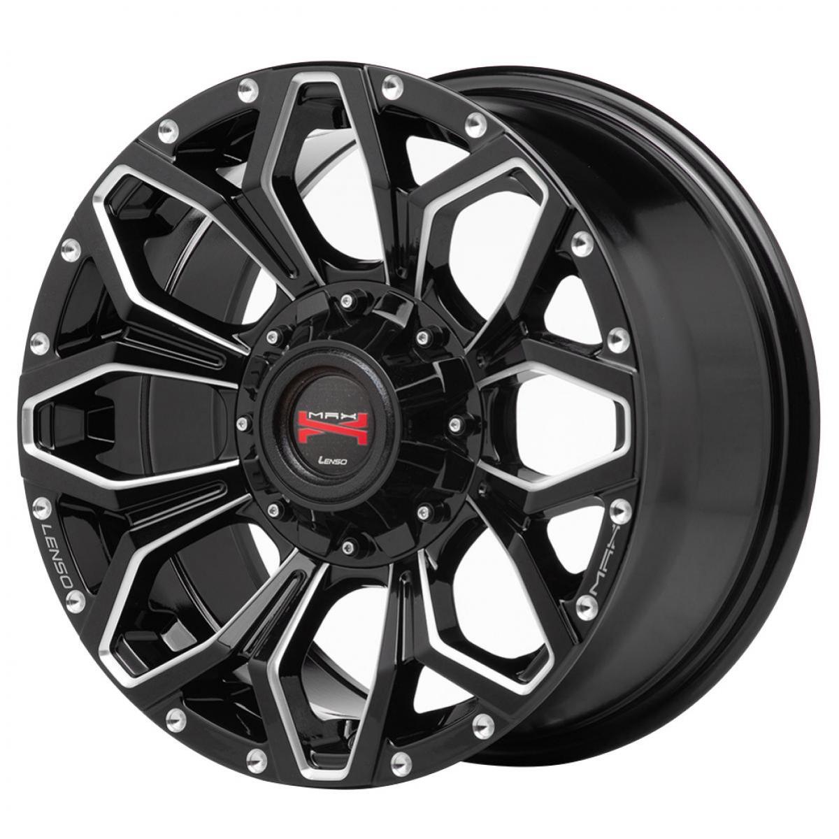 Lenso Wheel 16" Series MAX-X Model MAX-X11 Size 16x8.5" PCD 6x139.7 ...