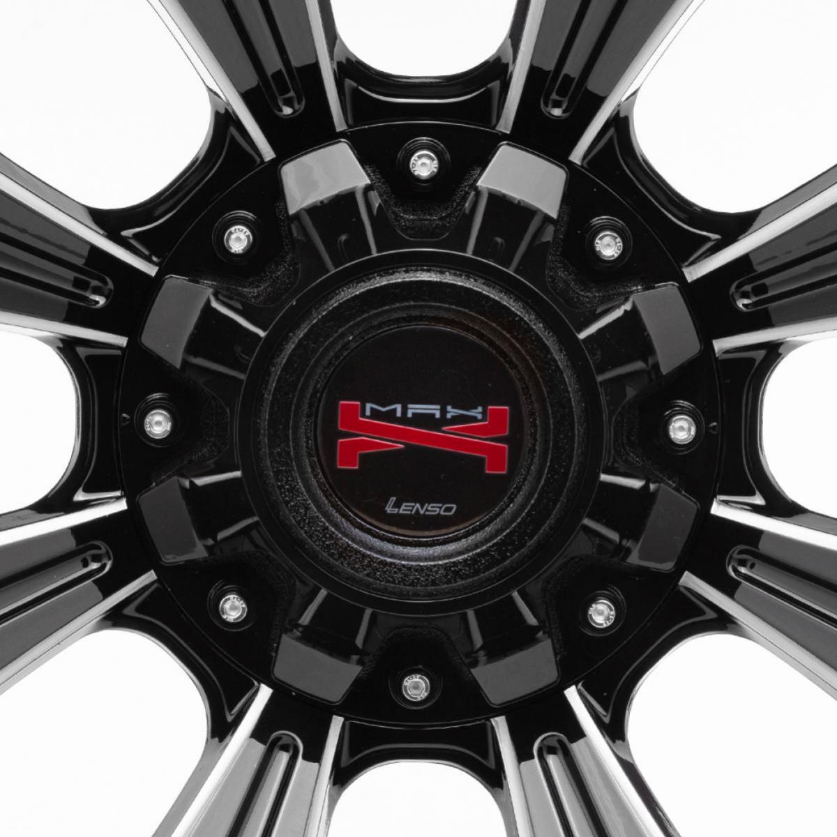 Lenso Wheel 16" Series MAX-X Model MAX-X11 Size 16x8.5" PCD 6x139.7 ...