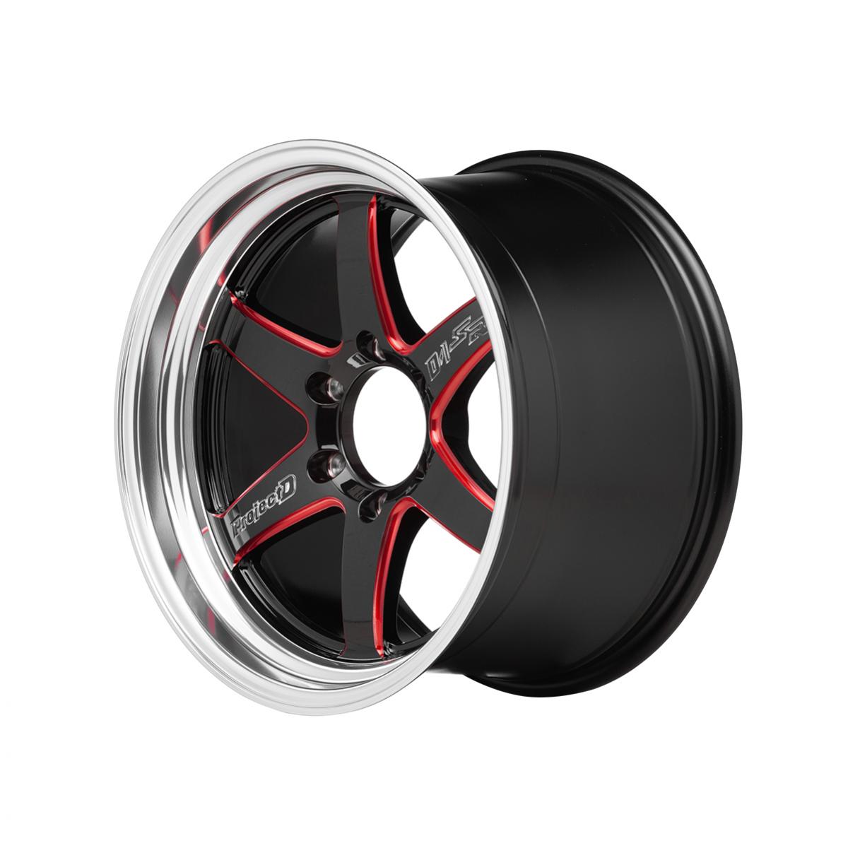 Lenso ล้อแม็กขอบ18 ขอบ 18x10.5 6รู 6x139.7 ออฟ 30 ProjectD D-1SR (T) สี BKMRA ล้อแม็กขอบ18 เแม็ก ...